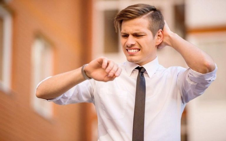 I always arrive late!